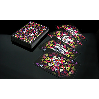 Bicycle Stained Glass Playing Cards by Collectable Playing Cards